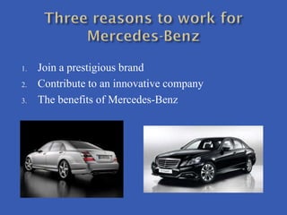 Mercedes Benz PowerPoint | PPTX