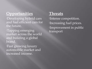 Mercedes- strategy management | PPT