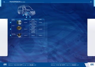 Mercedes sprinter catalogue mercedes list parts pdf | PDF