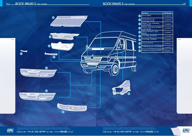 Mercedes Sprinter Body Parts Diagram | Reviewmotors.co