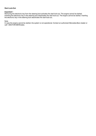 Mercedes w202 manual | PDF