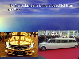 Mercedez benz vs. Fiat | PPT