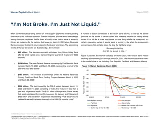 Mercer Capital's Bank Watch | March 2023 | “I’m Not Broke. I’m Just Not Liquid.” | PPT