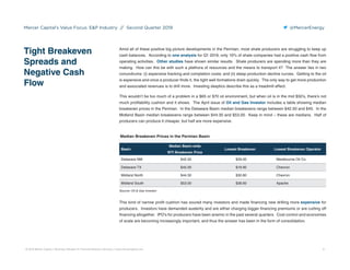 Mercer Capital's Value Focus: Energy Industry | Q2 2019 | Region ...