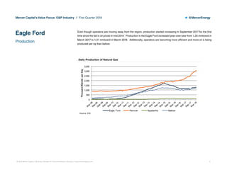 Mercer Capital's Value Focus: Energy Industry | Q1 2018 | Segment ...