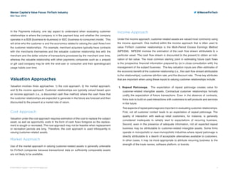 Mercer Capital's Value Focus: FinTech Industry | Mid-Year 2019 | PPT