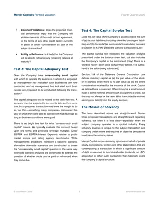 Mercer Capital's Portfolio Valuation: Private Equity and Venture ...