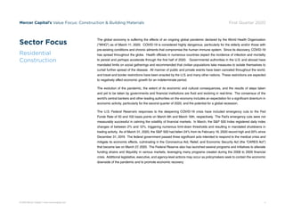 Mercer Capital's Value Focus: Construction and Building Materials | Q1 ...