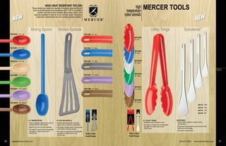 Mercer Cutlery Catalog | PDF
