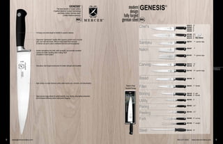 Mercer Cutlery Catalog | PDF