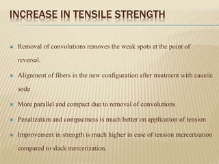 Mercerization | PPTX