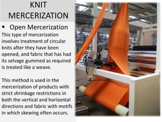 Mercerization | PPTX