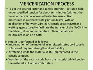 Mercerization | PPT