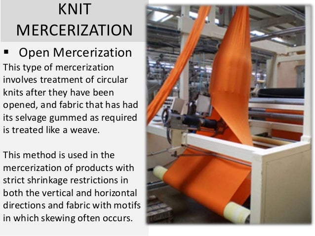 Mercerization