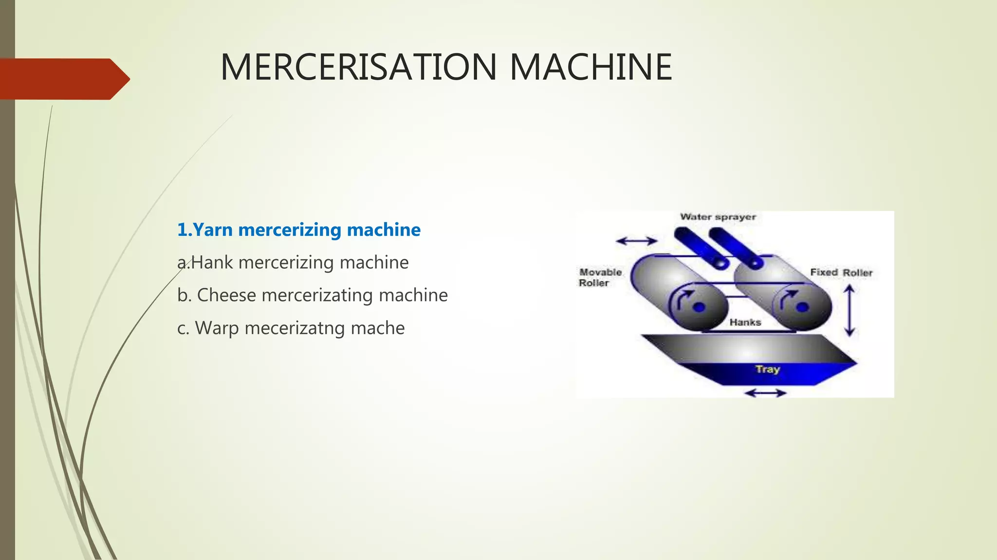 Mercerization | PPTX