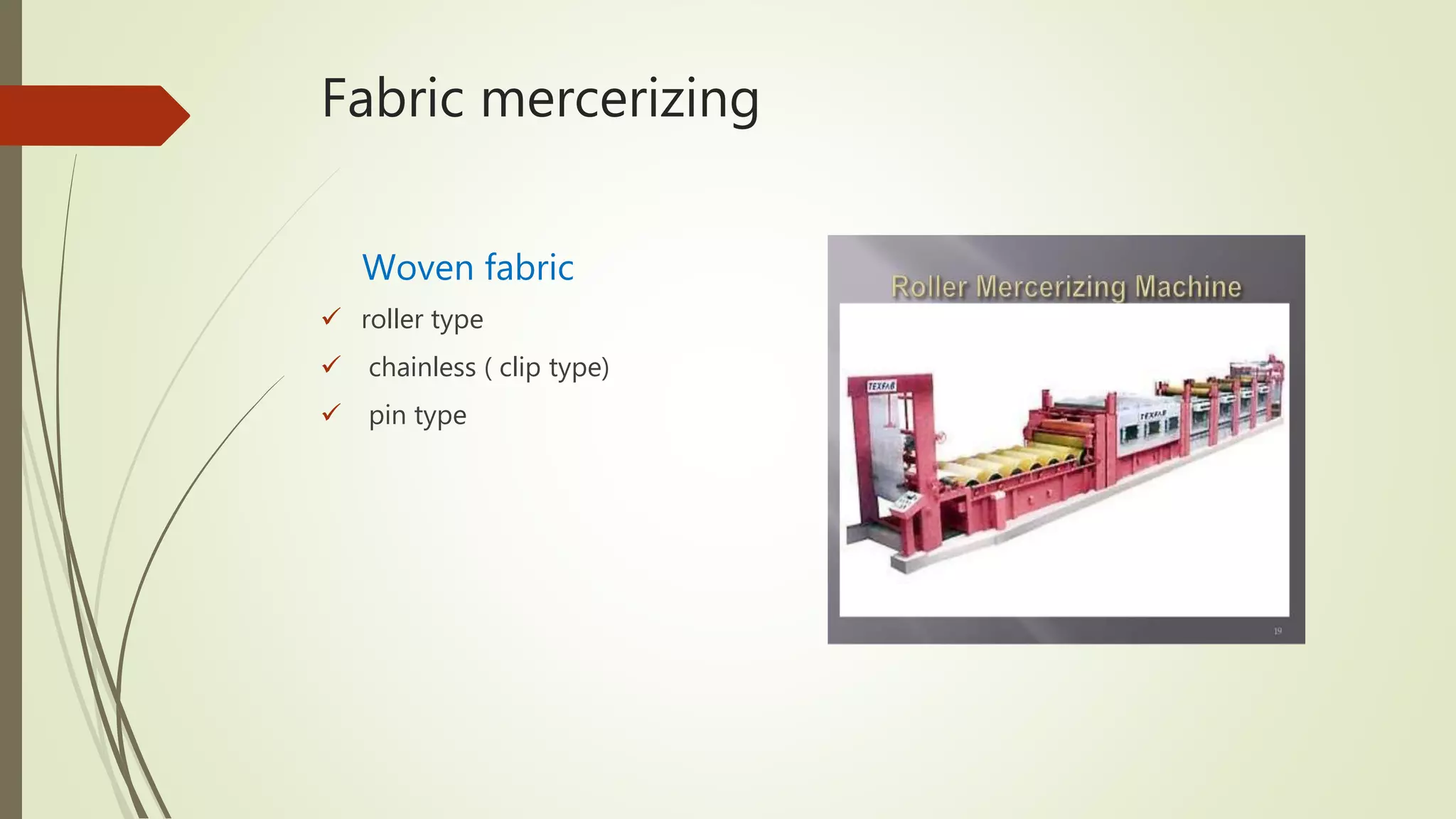 Mercerization | PPTX