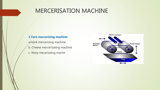 Mercerization | PPTX | Needlework | Arts and Crafts