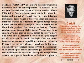 Mercè Rodoreda. | PPT