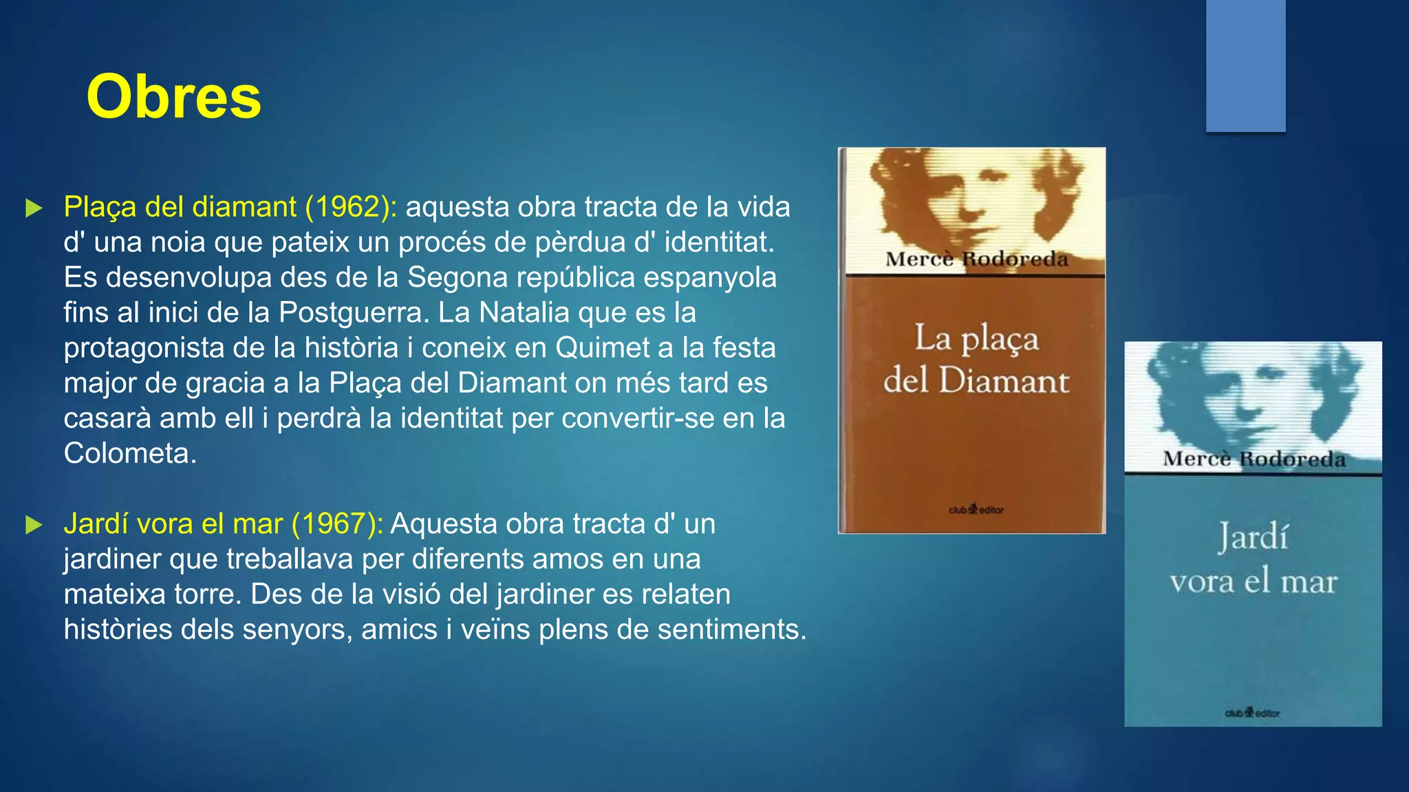 Merce rodoreda | PPT