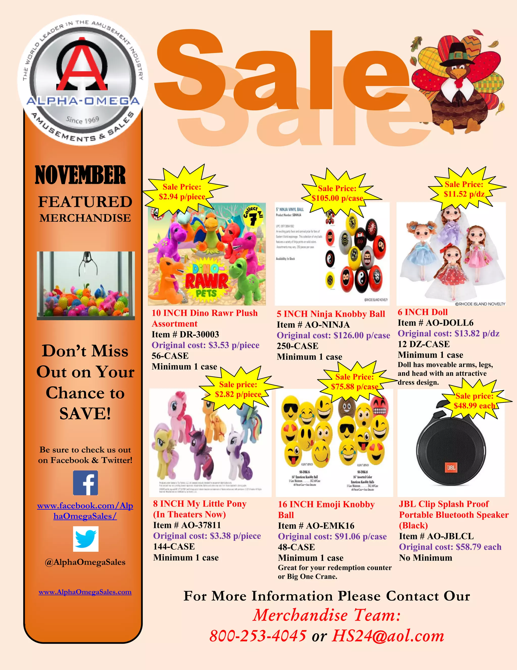 Merchandise flyer - November 2017 | PDF