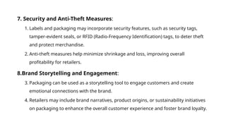 Merchandise Labeling and Packaging.pptx.... | PPTX | Business ...