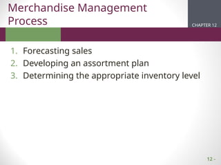 Merchandise Management Process -Retail Management.ppt