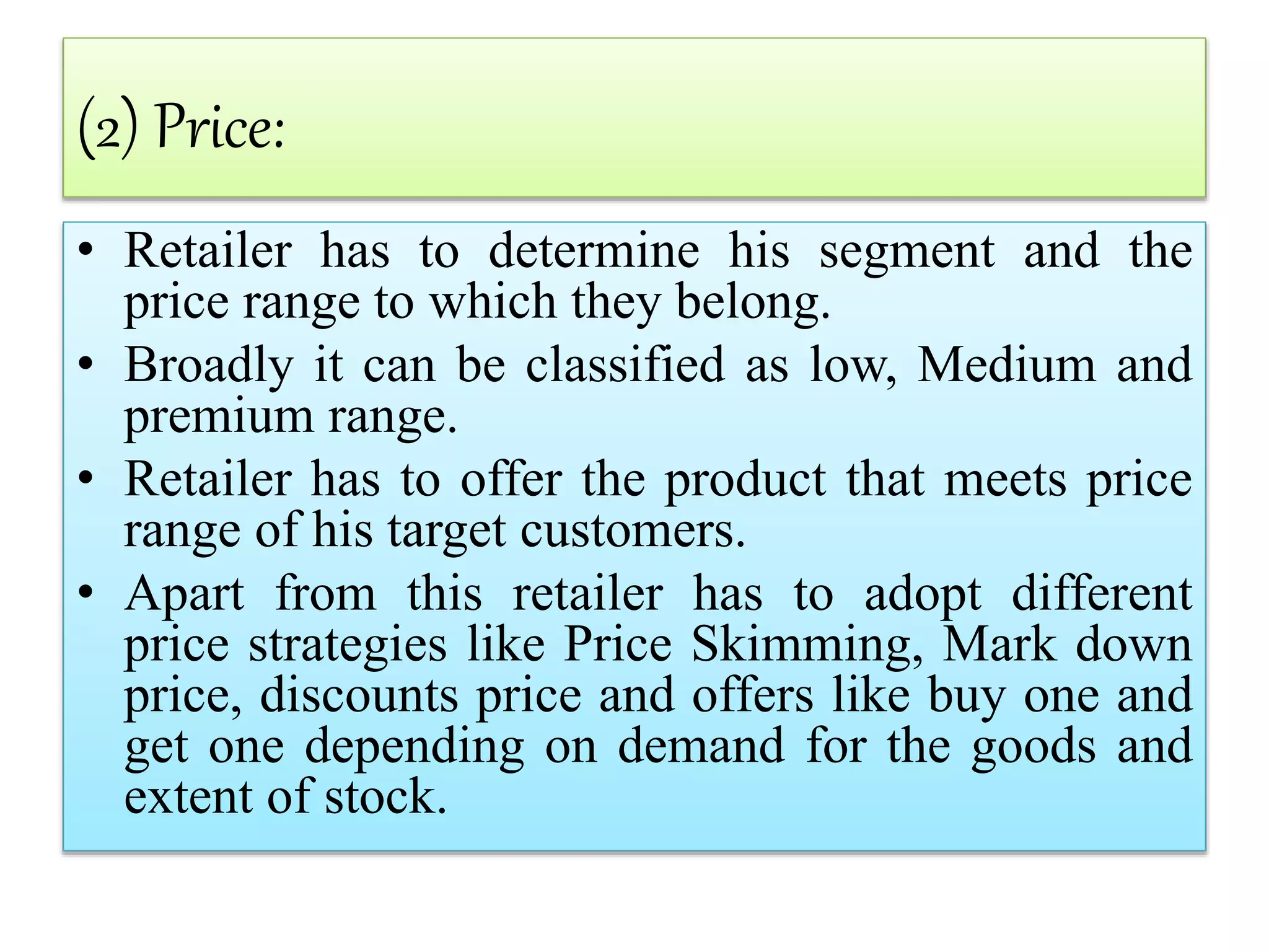 Merchandise management | PPTX