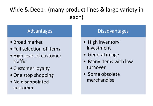 Merchandise mix | PPTX | Logistics | Business