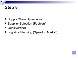 Merchandise planning step by step process | PPT