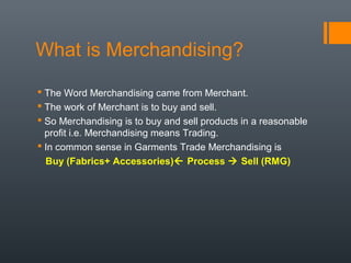 Merchandising 2003 | PPT