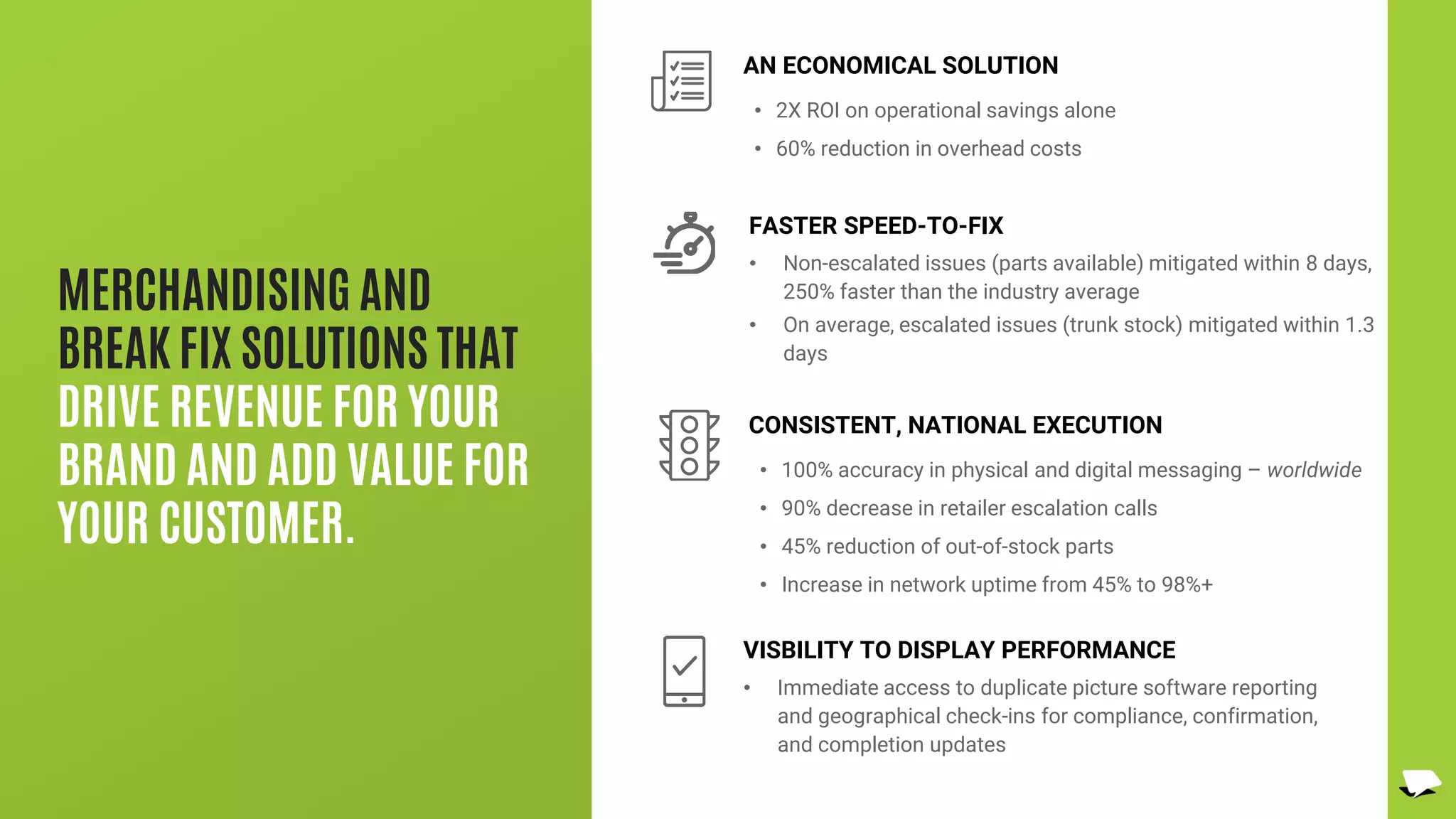 BDS Solutions Merchandising and Break Fix | PDF | Retail Industry ...