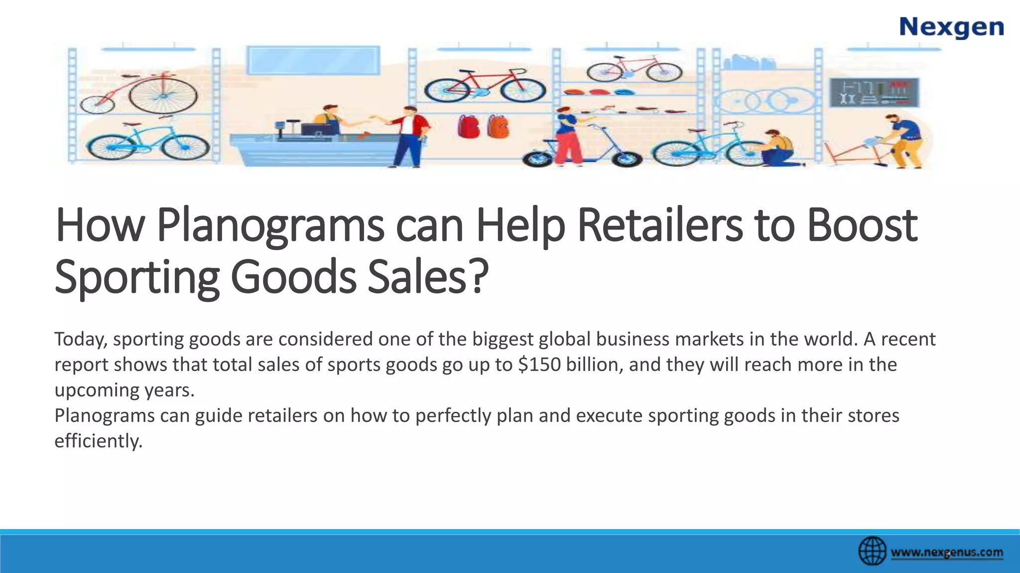 Merchandising in a Sporting Goods Store 4 Visual Merchandising Display ...