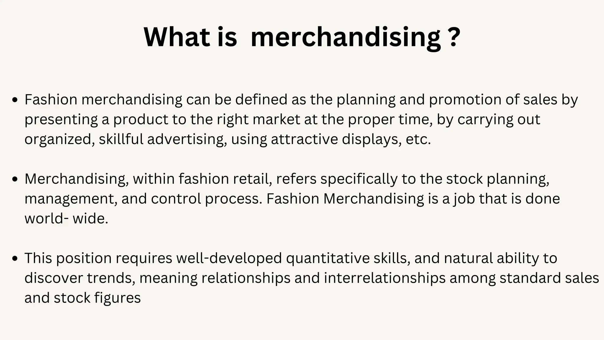 Visual Merchandising and window display in fashion | PDF