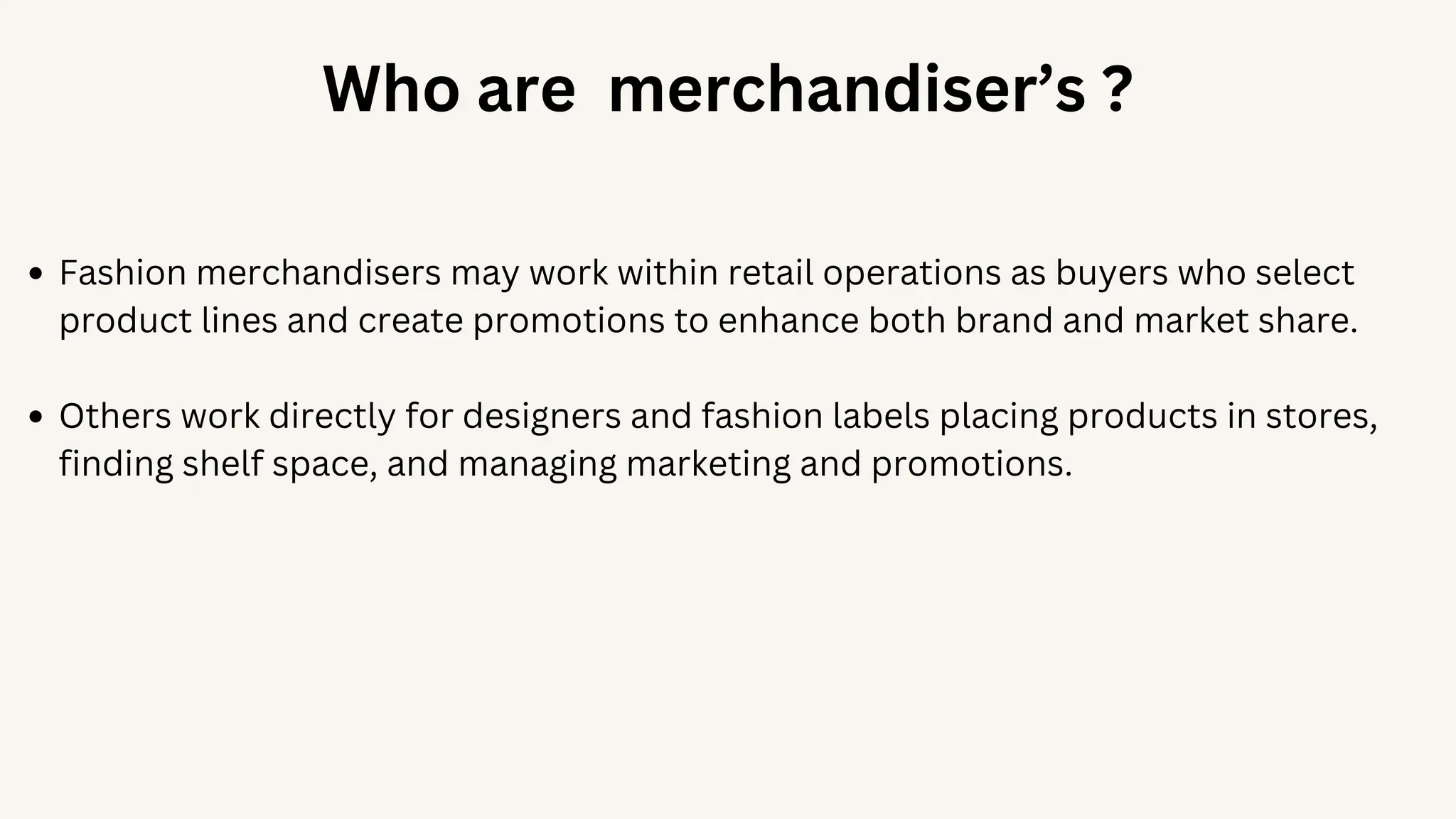 Visual Merchandising and window display in fashion | PDF