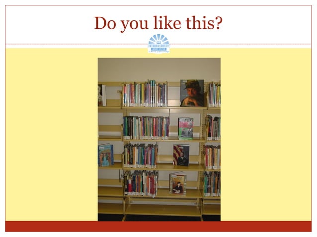 Merchandising in the library | PPT