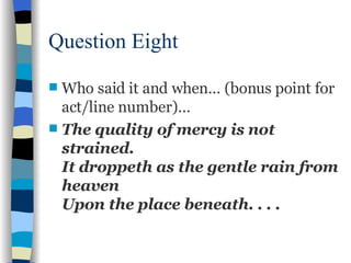 Merchant Of Venice | PPT