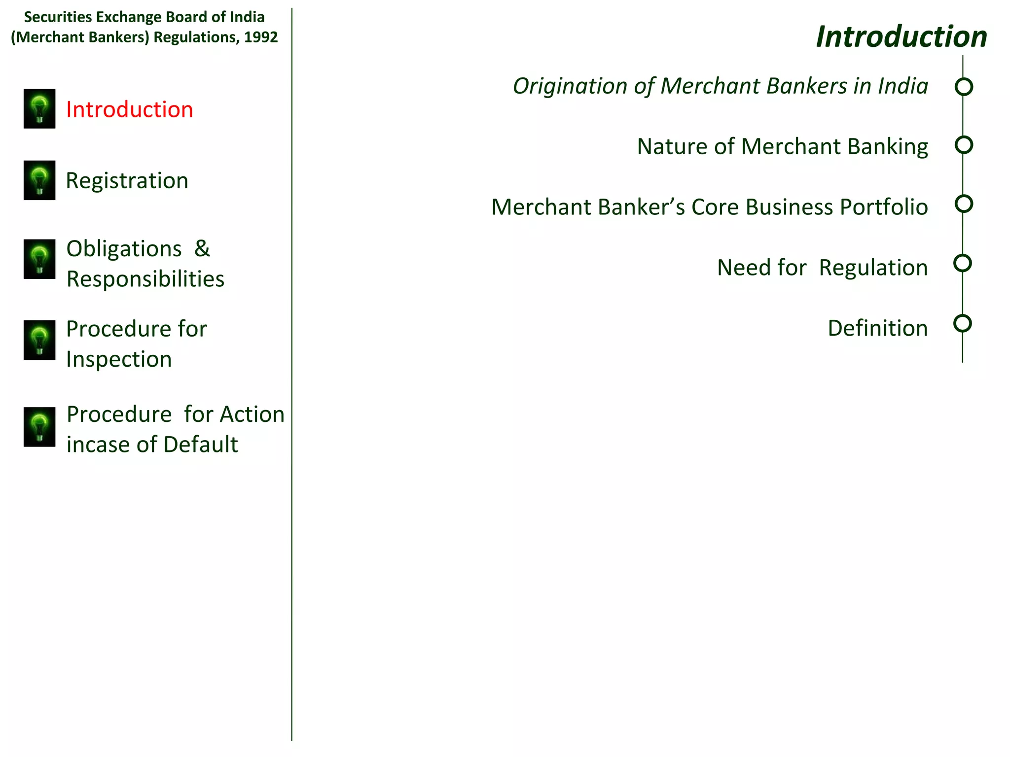 Merchant Bankers Regulations | PPT