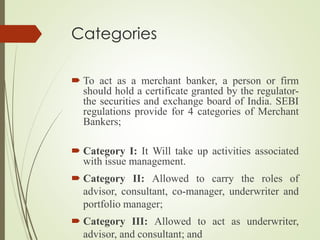 Merchant banking | PPTX