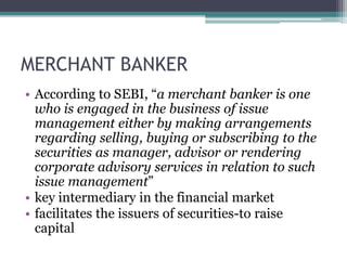 Merchant banking | PPTX