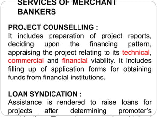 Merchant banking | PPTX
