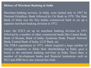 Merchant banking | PPTX