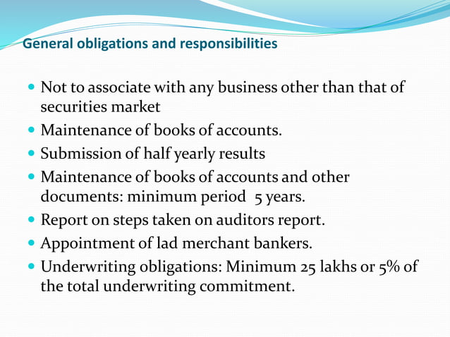 Merchant Banking Functions and Guidelines | PPT