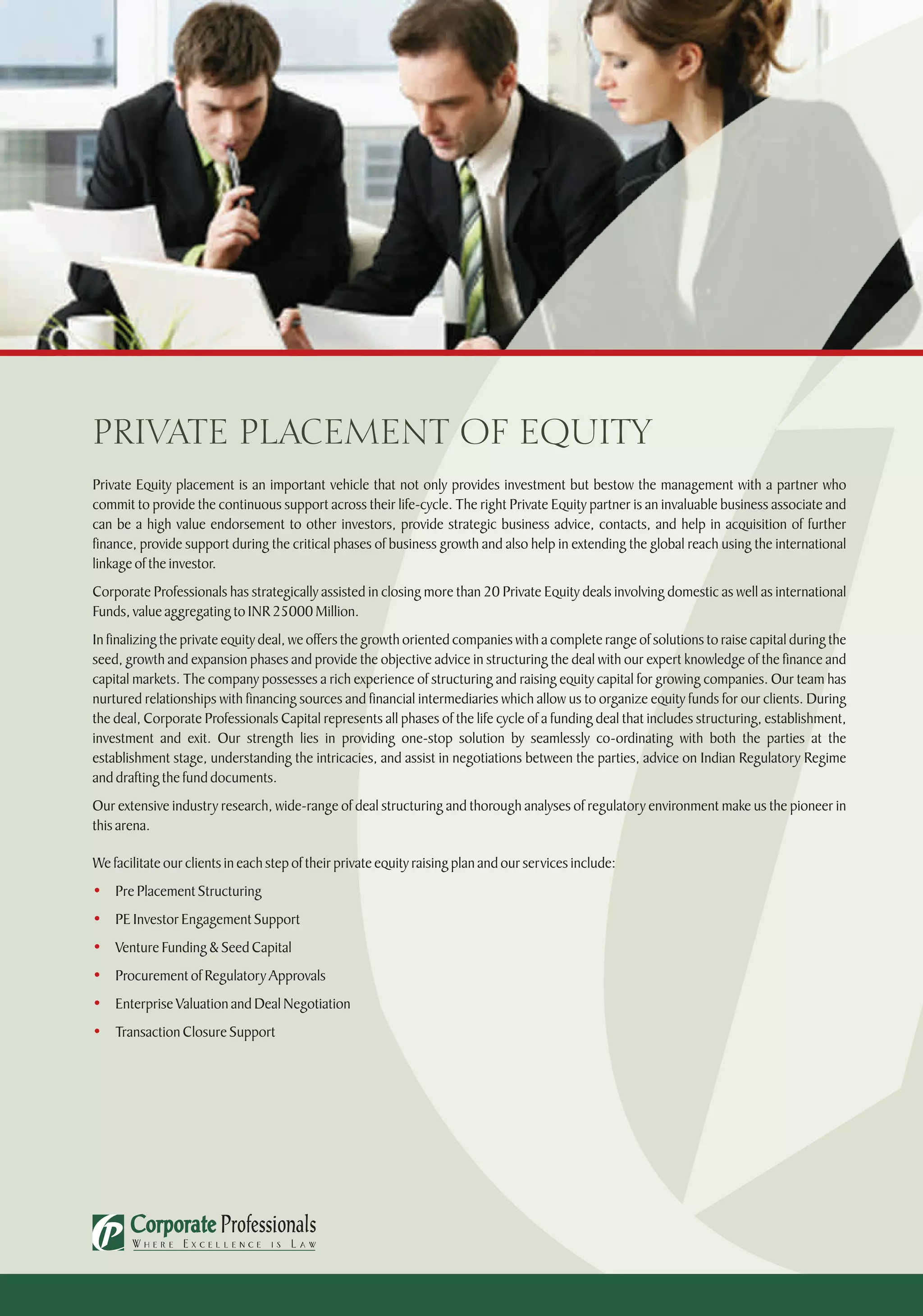 Merchant Banking Brochure | PDF