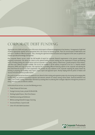 Merchant Banking Brochure | PDF