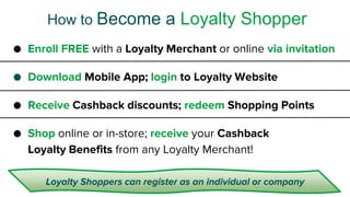 Merchant benefits presentation | PPTX | Coupons and Discounts | Shopping