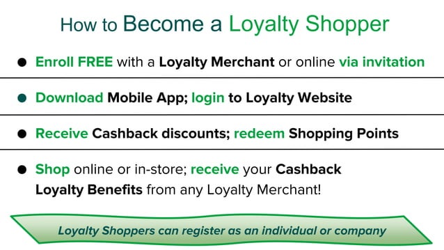 Merchant benefits presentation | PPT