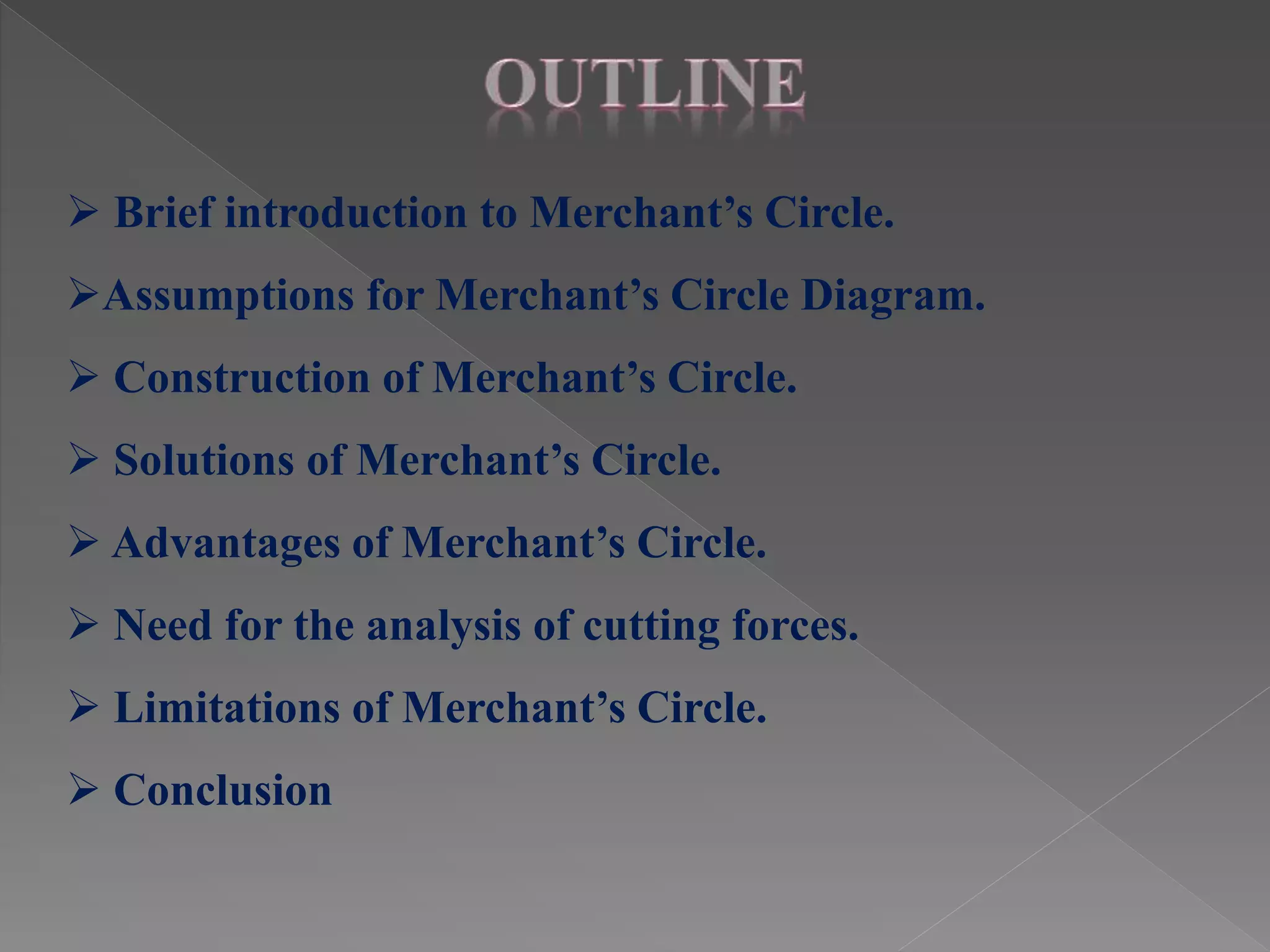 Merchant Circle Diagram | PPTX