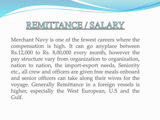 Merchant Navy Life Onboard | PPTX