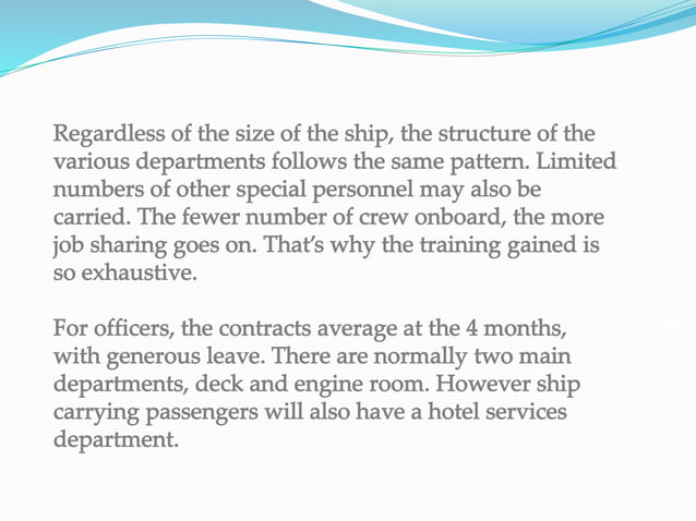 Merchant Navy Life Onboard | PPT