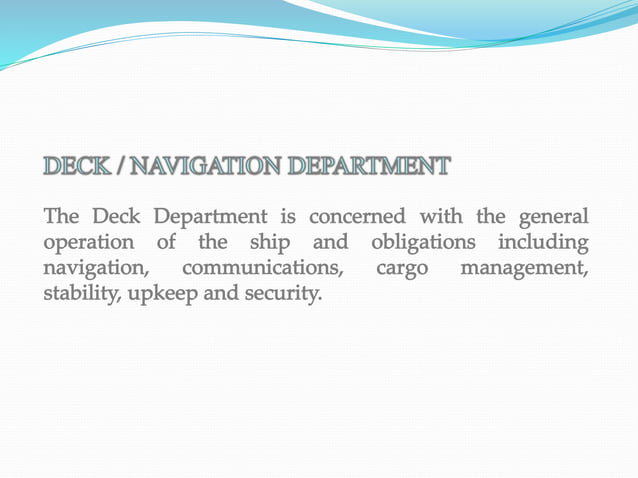 Merchant Navy Life Onboard | PPT